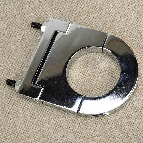 Chrome 2 1/2 inch Steering Column Drop Bracket Fit For 2" Swivel | eBay