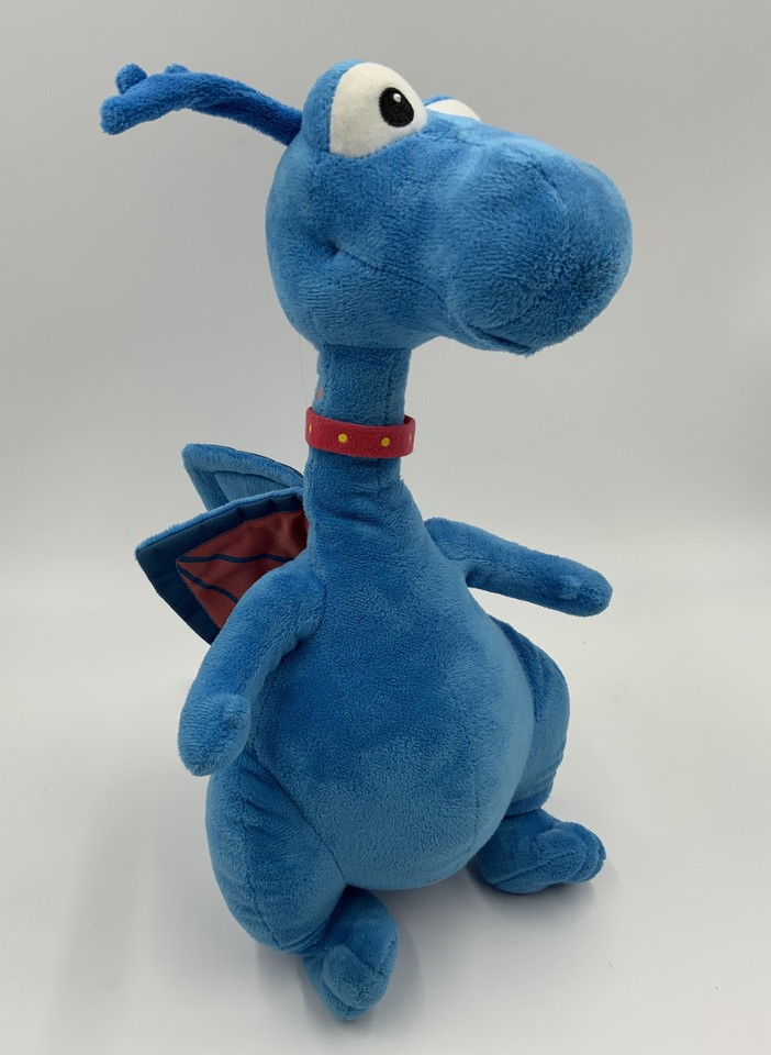 Disney Store Doc McStuffins STUFFY THE BLUE DRAGON 14" Plush W/Voice | eBay
