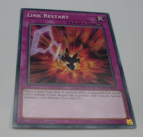 Yu-Gi-Oh Card - Link Restart - Trap Card - Yugioh New | eBay