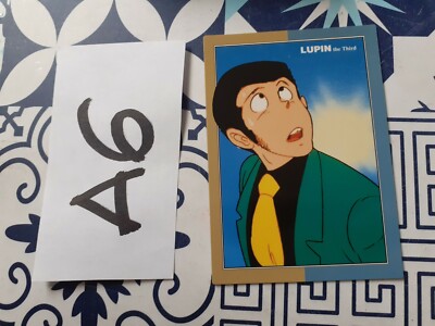 LUPEN LUPIN TRADING CARD CARDDASS MASTERS N 38 | eBay
