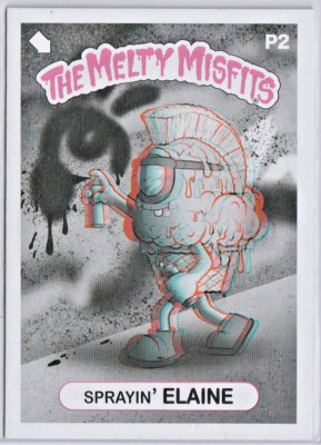 2020 Melty Misfits 3D Promo Card SPRAYIN' ELAINE P2 Buff Monster Stay ...