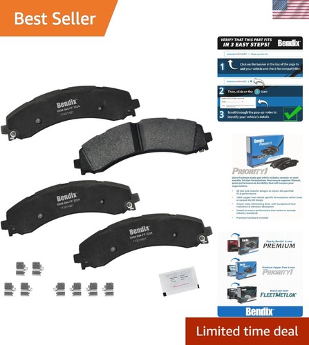 High-Performance Semi Rear Brake Pads for Ram 3500 (2019-2023) - Safety ...
