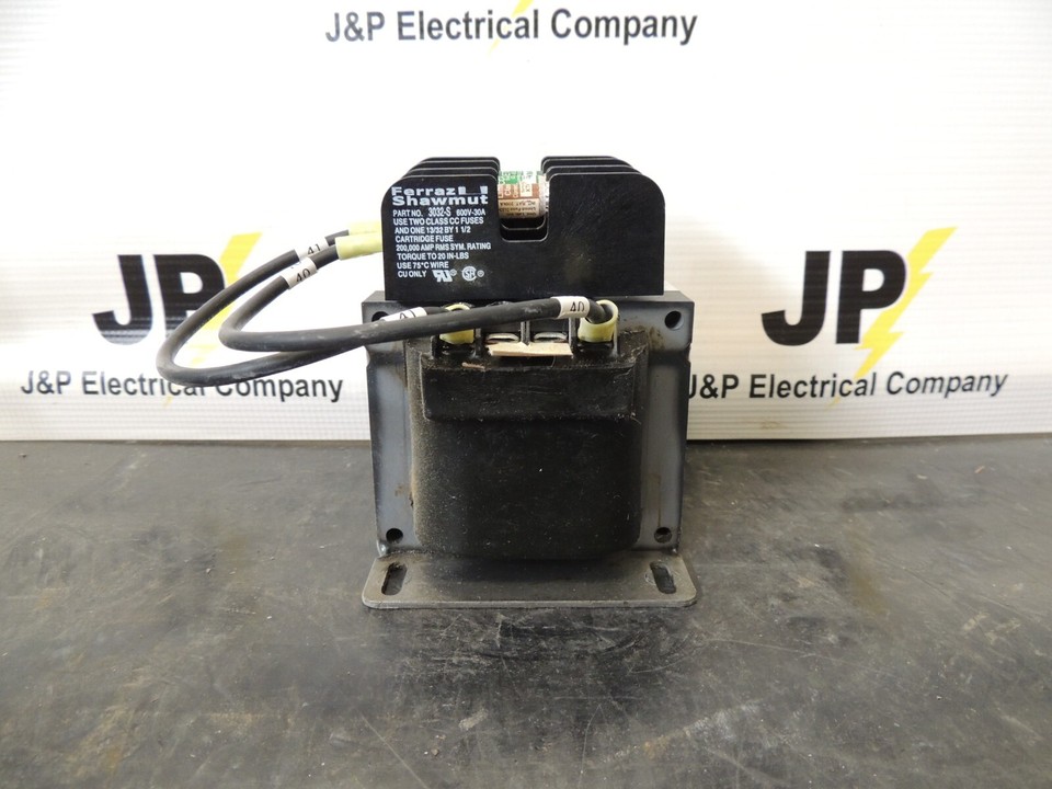 GE 9T58K0046 0.2 KVA 1 PH TYPE IP 240/480 V 60 HZ CONTROL TRANSFORMER ...