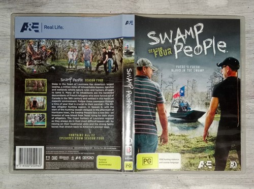 Swamp People DVD Season 4 TV Series Alligators Swamps 9318500050960 ...