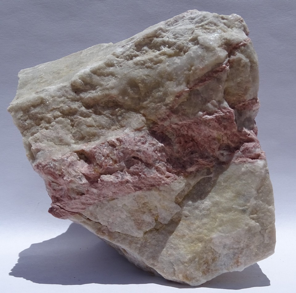 Veined & Fibrous DUMORTIERITE in ALBITE--Champion mine, Oreana, Nevada ...