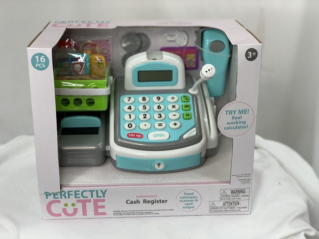 Perfectly Cute Supermarket Cash Register - Play Food & Market Accessory ...
