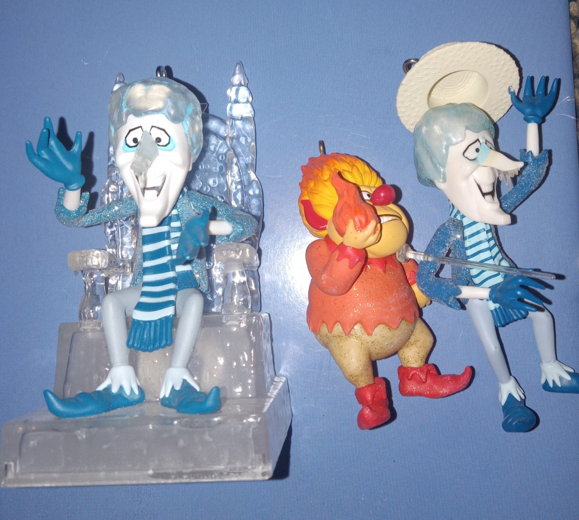 Hallmark Snow Miser, Heat Miser and Snow Miser with hat Ornaments 763795203680| eBay