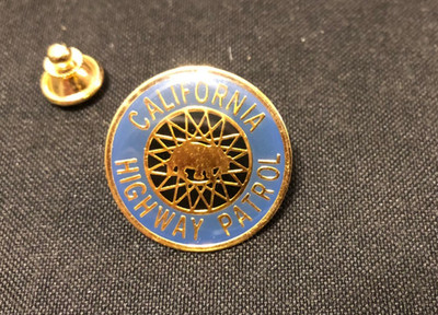 One NEW California Highway Patrol Pin -CHP Blue Nice Enamel Finish ...