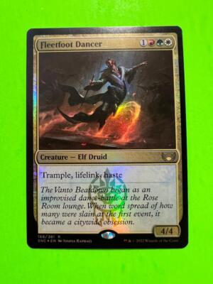MTG Fleetfoot Dancer Streets of New Capenna 188/281 Rare Foil | eBay