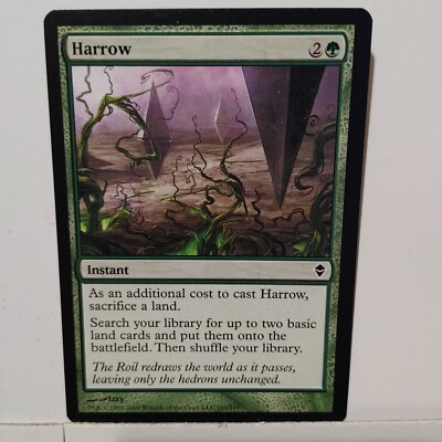 HARROW --- MTG -- ZENDIKAR --- NM | eBay