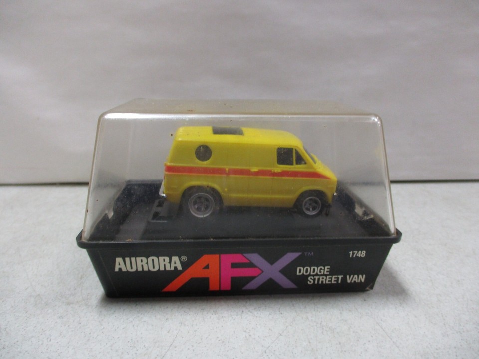 Aurora AFX Dodge Street Van HO Scale 1748 | eBay