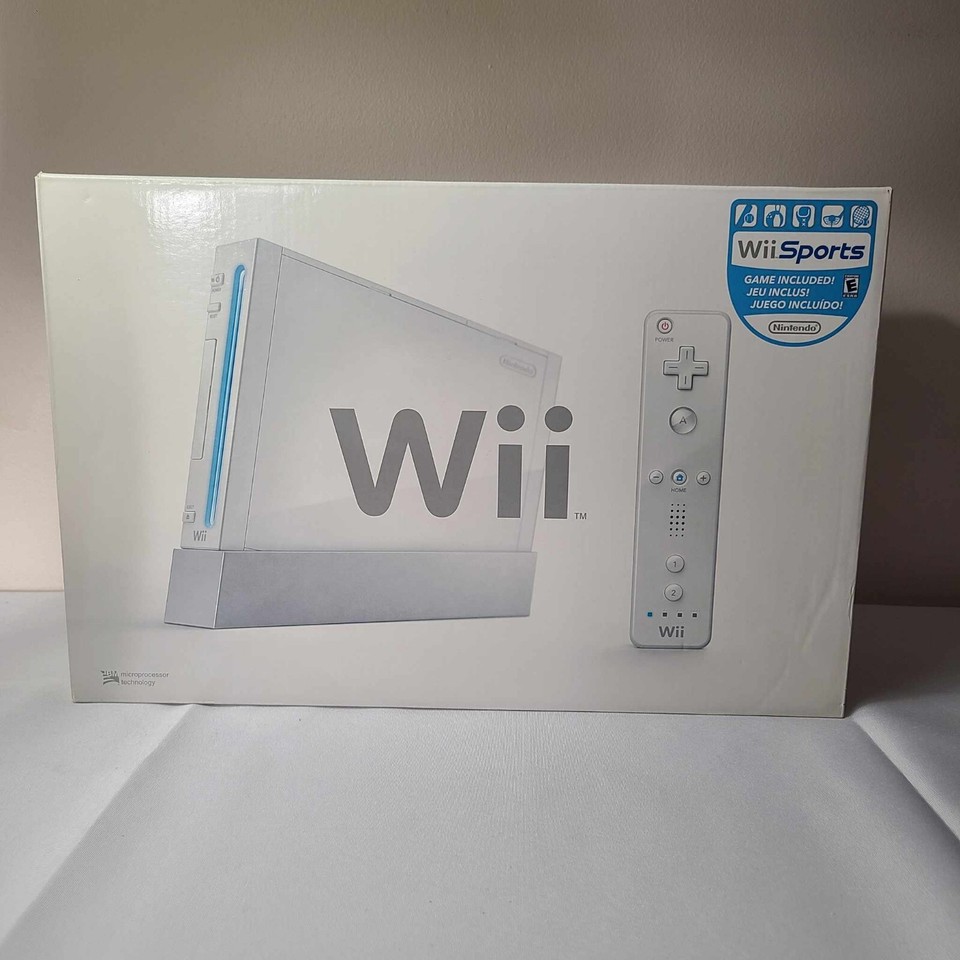 Original Nintendo Wii Sports White Console EMPTY BOX ONLY | eBay