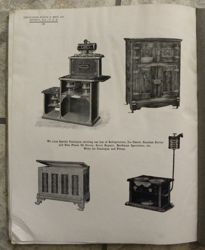 1906 Excelsior Stove Co., Heating, Cook Stoves, Ranges, Photos & Prices ...