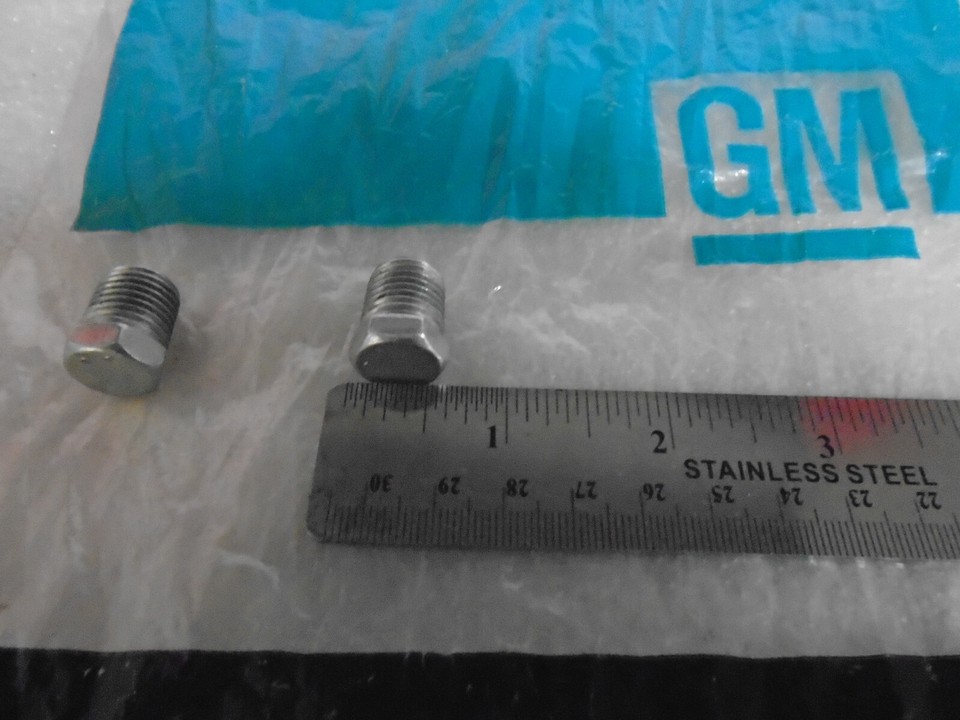 NOS 1967-1972 Corvette Camaro Chevelle SBC Engine Block Coolant Drain ...