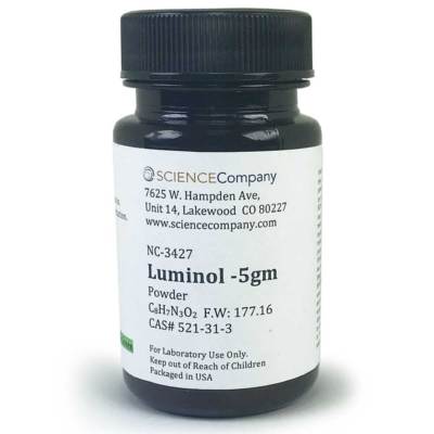 Luminol, 5g, Blood trace, Forensics, Chemiluminescence FREE SHIPPING | eBay