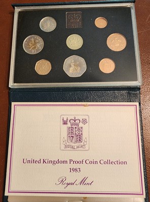 1983 GREAT BRITAIN PROOF COIN SET | eBay
