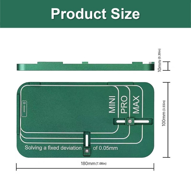 Frame Mount Lamination Jig Alignment Tool for 0.5mm Cover Plate Mobile ...