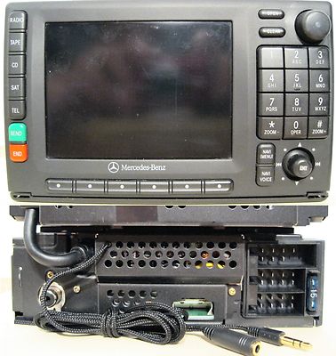 Mercedes COMAND AUX Input Adapter Stereo Receiver Auxiliary iPod MP3 E ...