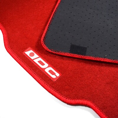 Red DC Floor Mats Carpet Custom Fits 1994 to 2001 Integra GSR RS LS GS ...