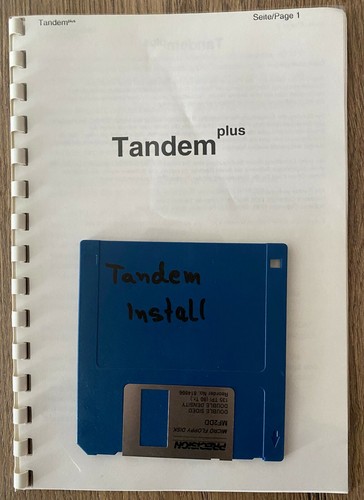 Tandem Plus Update, Original Disc and Manual, German, Unused | eBay