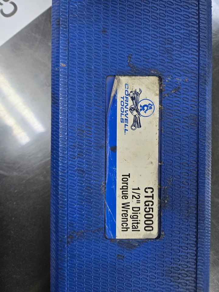 CORNWELL TOOLS CTG5000 1/2" Digital Torque Wrench with Angle Indicator ...