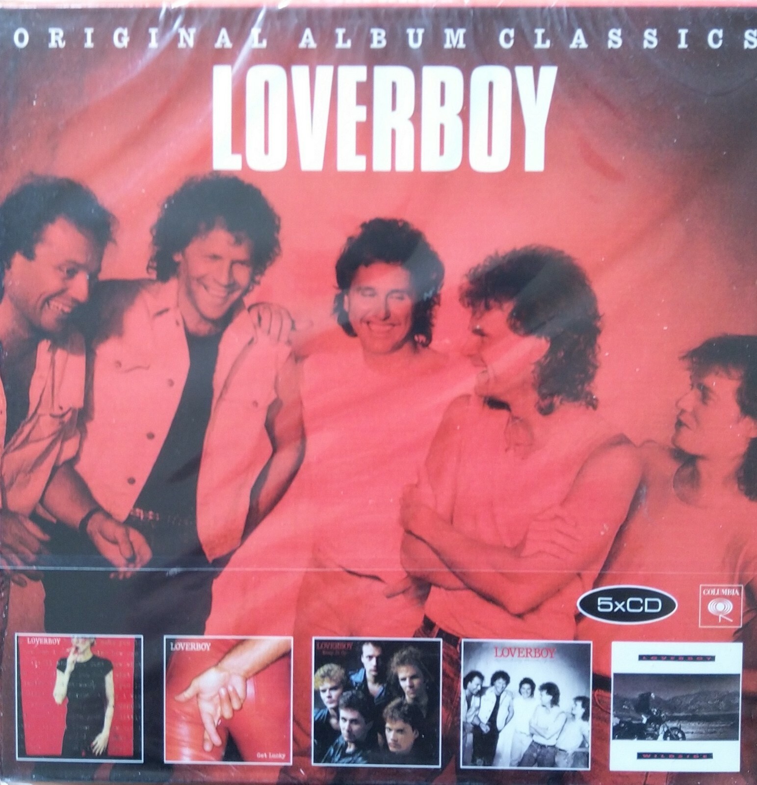 LOVERBOY - 5 CD SET ORIGINAL ALBUM CLASSICS incl. Demo Tracks !! NEU ...