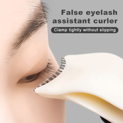 False Eyelashes Clip Eye Lashes Tweezers Applicator Lash Aid Clips ...