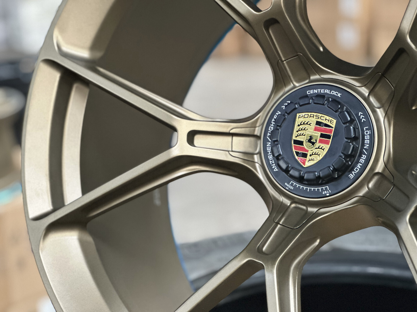 21" Lenso Blackout Forged GT3 RS Wheel (Set of 4) Porsche Macan S 5x112 ...