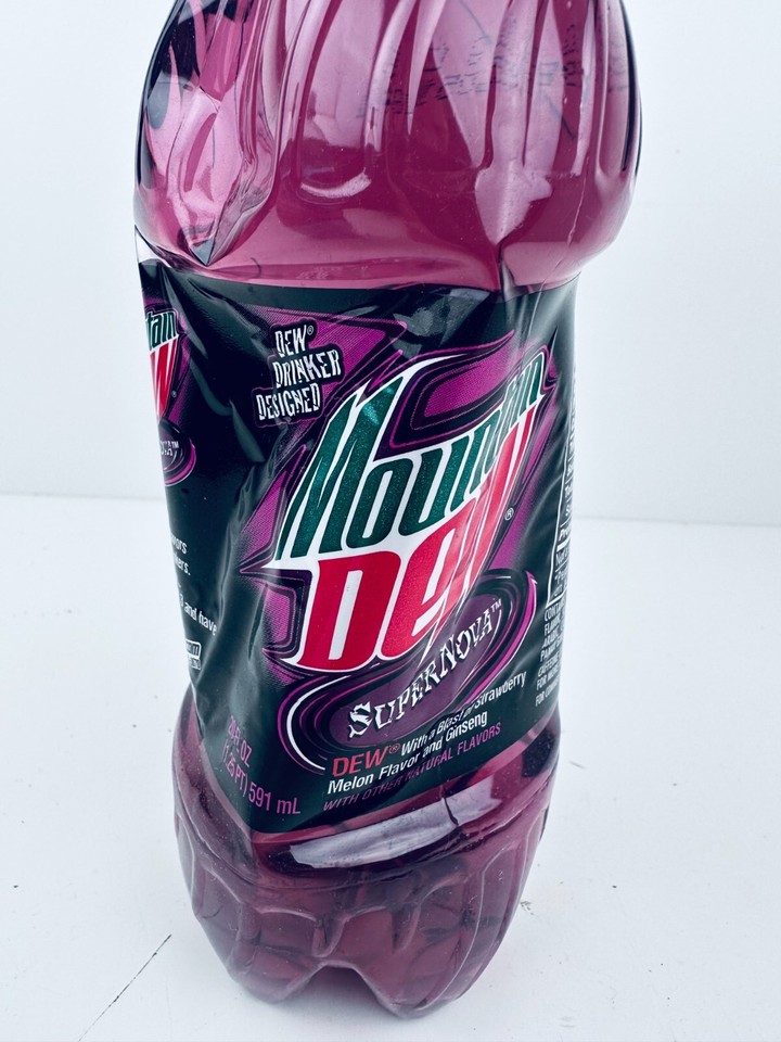 Mountain Dew Supernova 20oz Bottle Unopened Full Dewmocracy 2008 | eBay