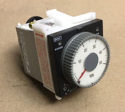 Timer ISSC 100-240VAC Adjustable Range Timer 1073 Range=0.1 seconds ...