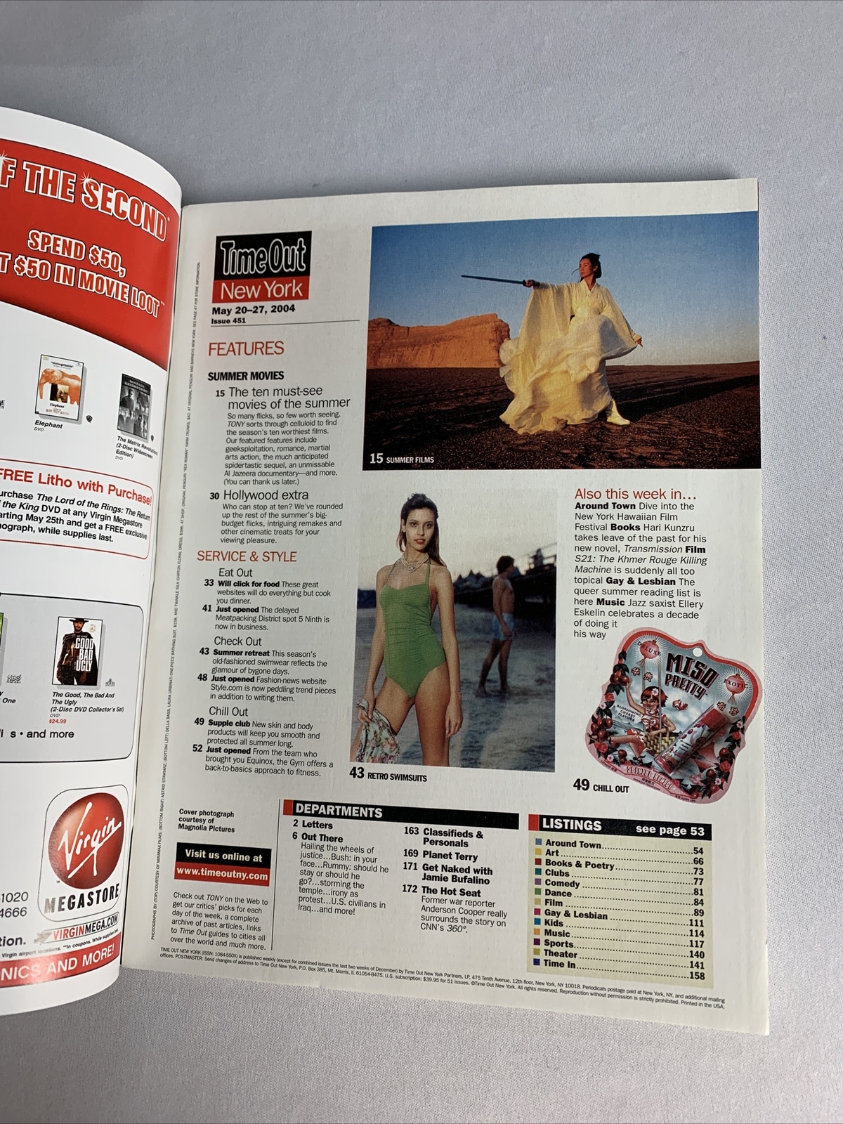 Time Out Magazine New York May 2004 Al Jazeera | eBay