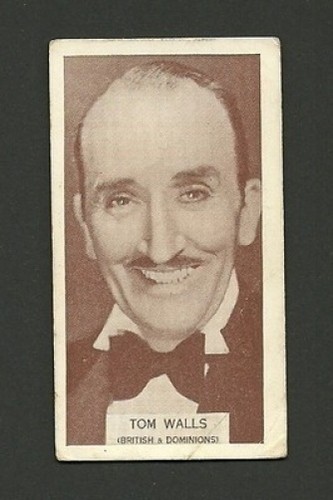 Tom Walls #92 Vintage Film Star 1934 Cigarette Card | eBay