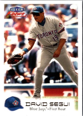2000 Fleer Focus David Segui #210 Toronto Blue Jays Baseball Card | eBay