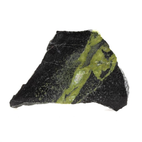 Minerals And Precious Stones. Epidote Vein In Amphibolite. 652.9 Cts ...