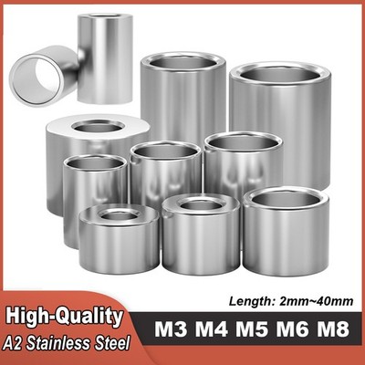 M3 M4 M5 M6 M8 A2 Stainless Steel Spacer Standoff Collar Stand off ...