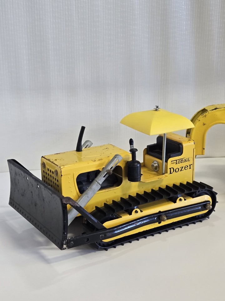 Tonka Mighty Scraper / Dozer ( Custom Made Patina Build) | eBay