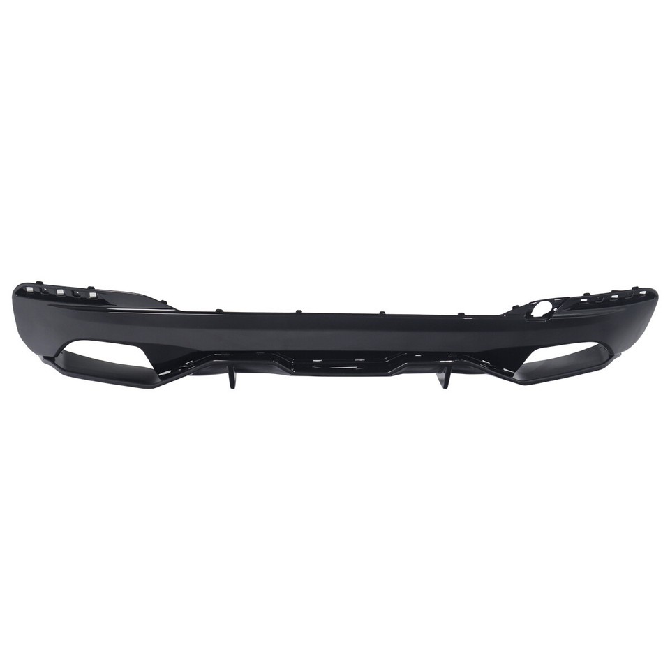Fits BMW G30 530e M550i M Sport 2017-2022 Gloss Black Rear Bumper ...