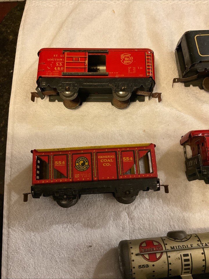 Marx O Scale Canadian Pacific Steam Locomotive & Tender Train #3000 ...