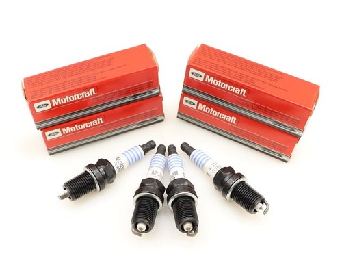 NEW Motorcraft Spark Plugs Set of 4 SP-485 Mercury Villager 3.3L 1999 ...