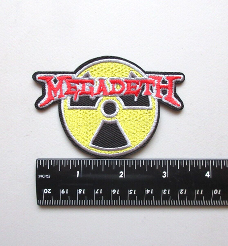 🔥MEGADETH HEAVY METAL BAND MUSIC HAT BATTLE VEST JACKET IRON / SEW ON ...