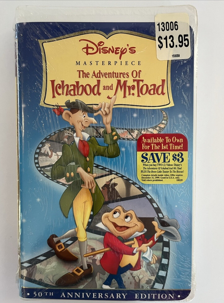 The Adventures of Ichabod and Mr. Toad (VHS, 1999) 786936088328 | eBay