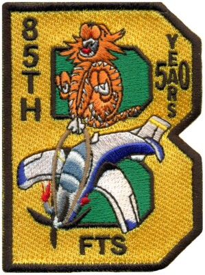 USAF 85th FLYING TRAINING SQUADRON PATCH - B FLIGHT 50th ANNIVERSARY | eBay
