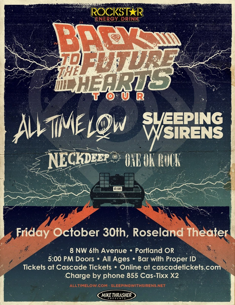 Sleeping With Sirens Concert Poster