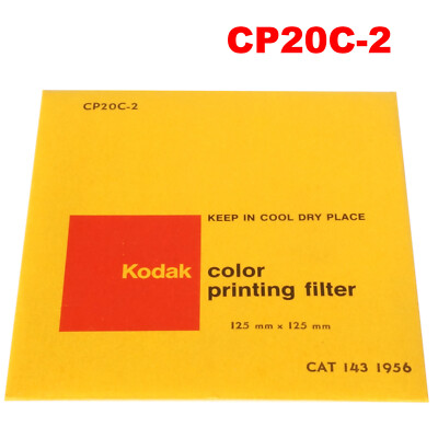 Kodak color printing filter 125 x 125mm CP20C-2 | eBay.de
