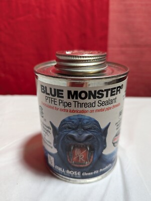 Blue Monster 76003 Heavy-Duty Industrial Grade PTFE Pipe Thread Sealant ...