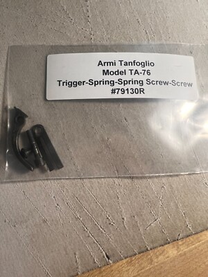 ARMI Tanfoglio Model TA-76 Trigger-Spring-Spring Screw-Screw #79130R | eBay