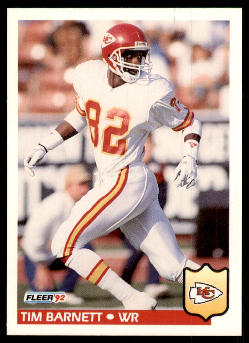1992 Fleer Tim Barnett Kansas City Chiefs #170 | eBay
