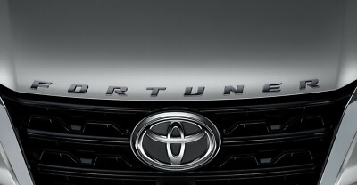 FORTUNER CHROME HOOD EMBLEM FOR TOYOTA FORTUNER 2005-20 GENUINE | eBay