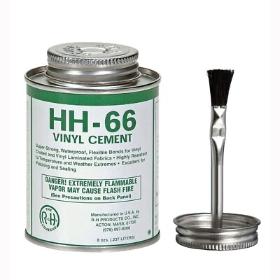 HH-66 Toluene Free Vinyl Cement, 8 oz. can - RH Adhesives MADE in USA ...