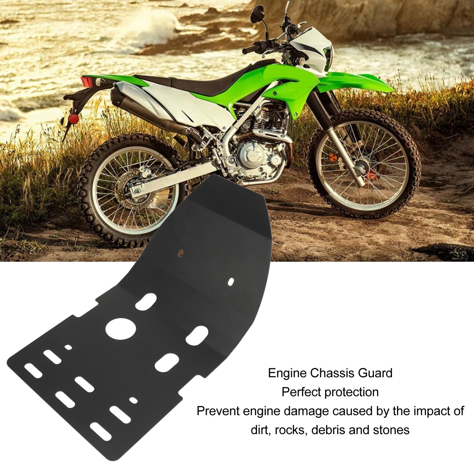 Engine Chassis Guard Cover Aluminium Alloy Rust Proof Motorcycle Engine ...